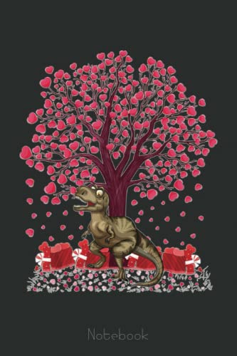 Tyrannosaurus Dinosaur Lover Tyrannosaurus Valentine's Day Notebook ...