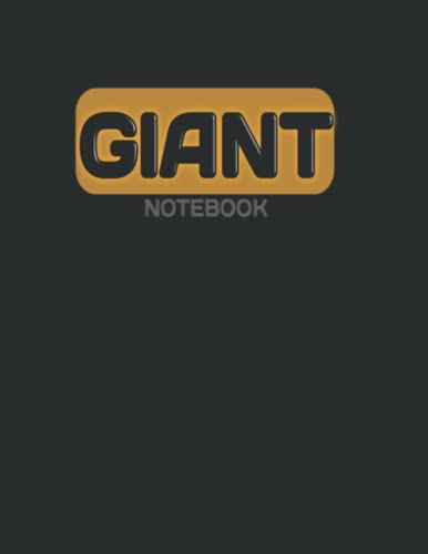Giant Notebook: College Ruled Pages, |550 pages(1100 sheets| 8.5 x 11 ...