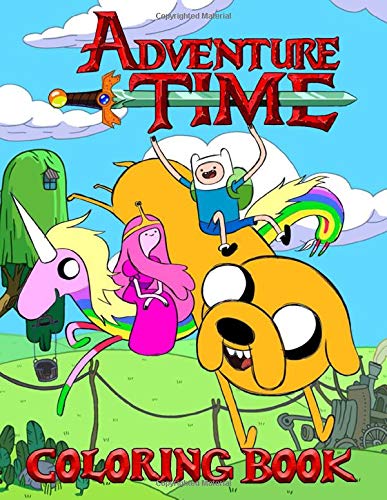 Adventure Time Coloring Book: Join Finn, Jake, and the rest of your ...