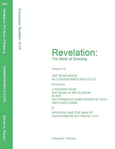 Revelation: The Book of Blessing Volume 10 Fasicle A: The Revelation in ...