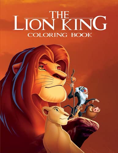The Lion King Coloring Book: The Lion King Coloring Book for Kid by Tad ...