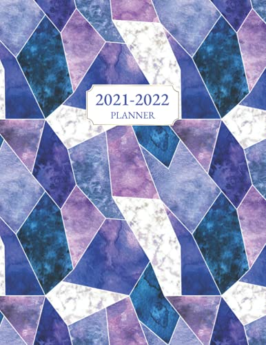 Blue Sky 2021-2022 Weekly & Monthly Planner: JAN 2021-DEC 2022 | Two ...