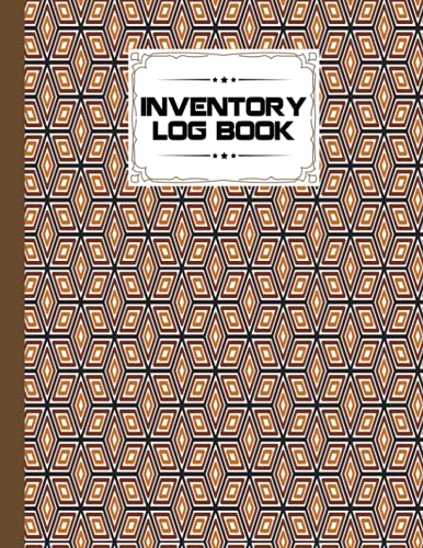 Inventory Log Book: Hexagonal Cover Inventory Log Book, Inventory Log ...