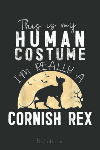 Halloween Human Cornish Creepy Horror Notebook: Cute Trendy Dinosaur ...