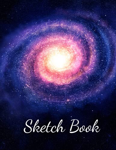 Sketchbook: Galaxy Notebook for Drawing, Doodling, Sketching or Writing ...