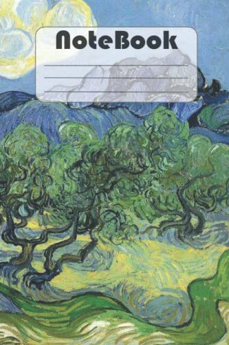 NoteBook: Van Gogh Notebook -Beautiful ruled notebooks with nature ...