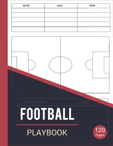 Football Playbook: Simple Football Playbook to Learn Basic Football X's ...