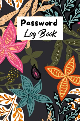 Password Book: Internet Password Organizer Log Book with Alphabetical ...