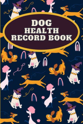 Dog Health Record Book: Complete Pet Profile with Photo Gallery ...