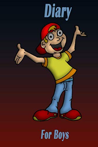 Diary for boys: Notebook / diary for boys / 6 * 9 "corresponds to DIN ...