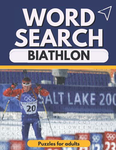 word search biathlon Puzzles for adults: Large Print word search puzzle ...