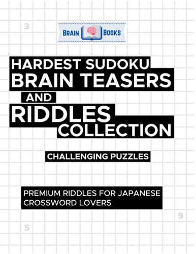 Hardest Sudoku Brain Teasers and Riddles Collection Challenging Puzzles ...