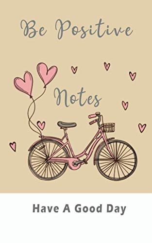 Be Positive Notes Have a Good Day: Sketch Note for Women Rider Lover ...
