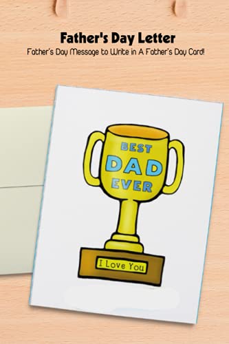 Father's Day Letter: Father's Day Message to Write in A Father's Day ...