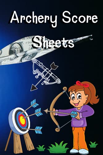 Archery Score Card: Perfect Score Cards for Archery Competitions Easy ...