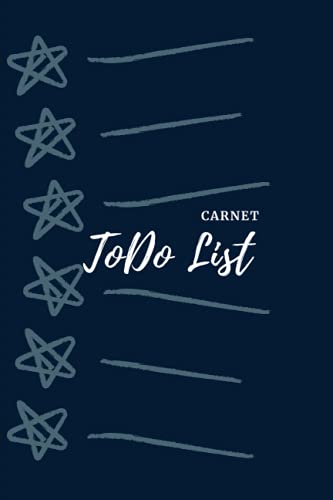 CARNET TODO LIST: Liste de choses à faire, Carnet de notes pour le ...