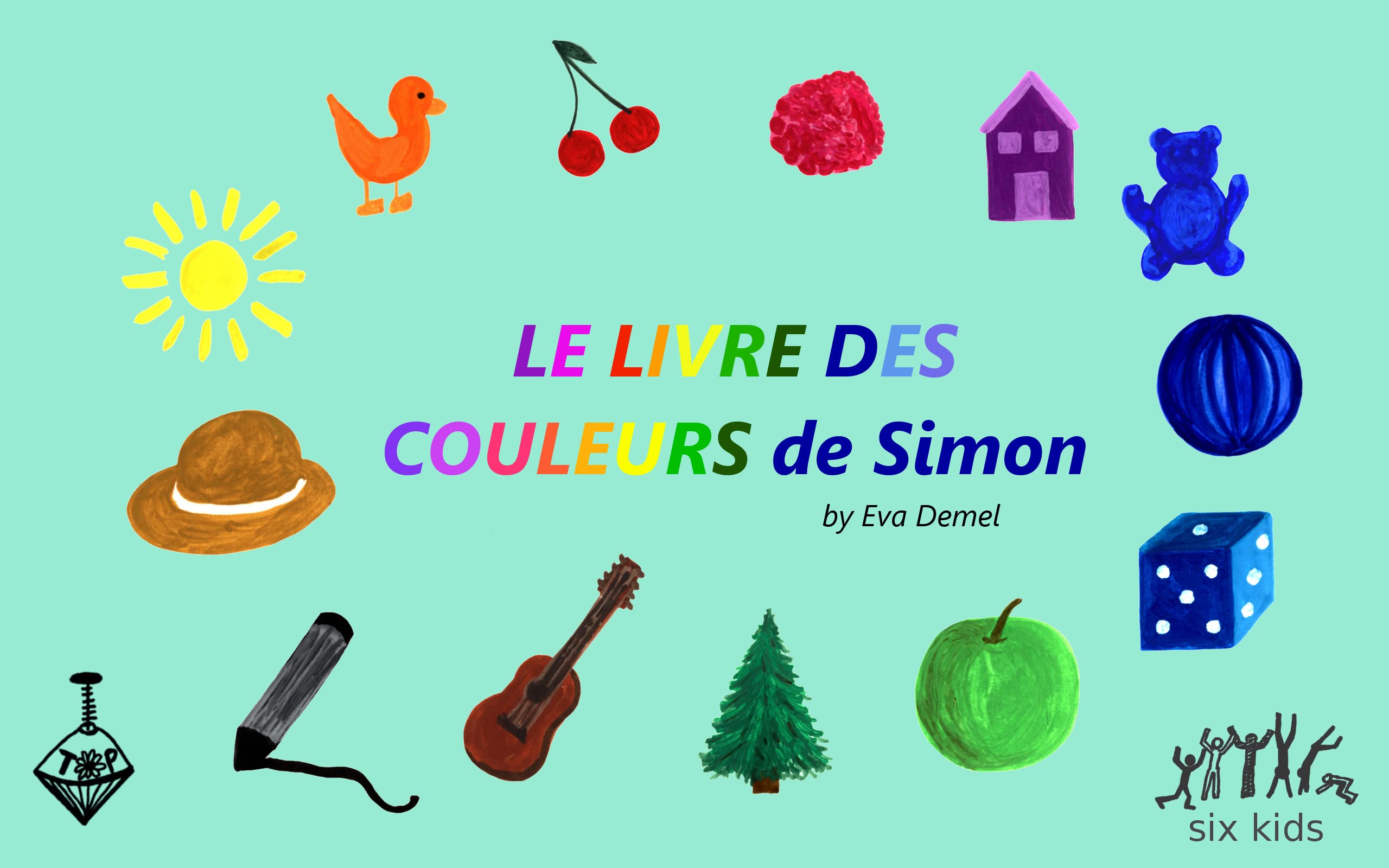 Le livre des couleurs de Simon (Multilingual First Words) by Eva Demel ...