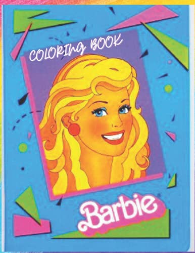 barbie coloring book: With over 100 photos for all ages - especially ...