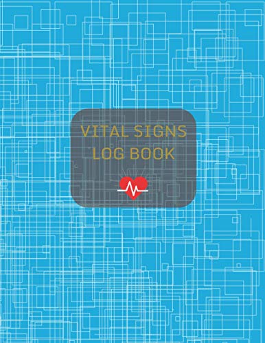 Vital Signs Log Book: Track and record your vital health stats | Cover ...