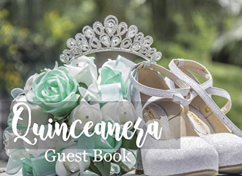 Quinceanera Guest Book: Memory Keepsake Sign In | 15th Birthday Party ...
