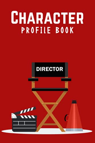 Character Profile Book: A Great Gift for Writer, Actor, Director by ...