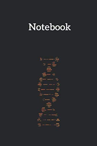 Notebook: Dna Double Helix Biology Science Teacher Lined Pages Notebook ...