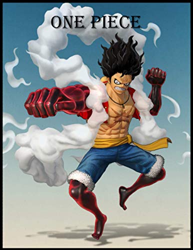 one piece SketchBook: one piece lovers Best blank white pages with with ...