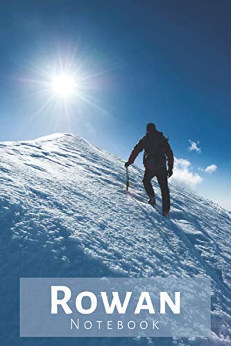 Rowan Notebook: 'Rowan' means "rowan tree" or "little redhead". Lined ...