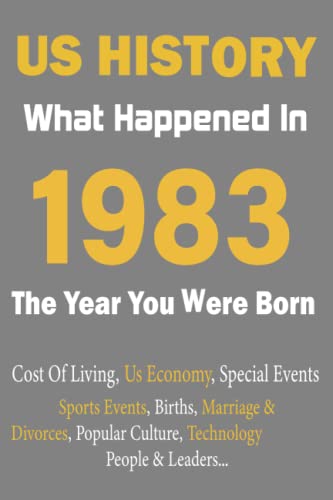 What Happened In US History 1983 The Year You Were Born: Back In 1983 ...