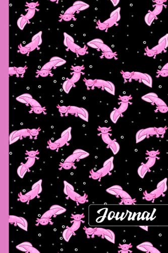 Axolotl Journal: Axolotl Journal Notebook To Write Notes, 6 x 9" - 100 ...