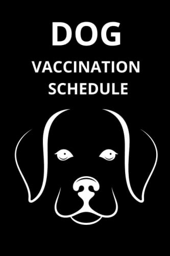 Dog Vaccination Record Book: Puppies Vaccine Log Book Dog Record ...