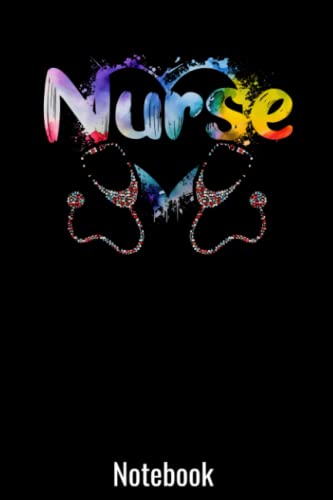 Nurse Notebook: Watercolor Nurses Life Nursing Clinical Funny Novelty ...