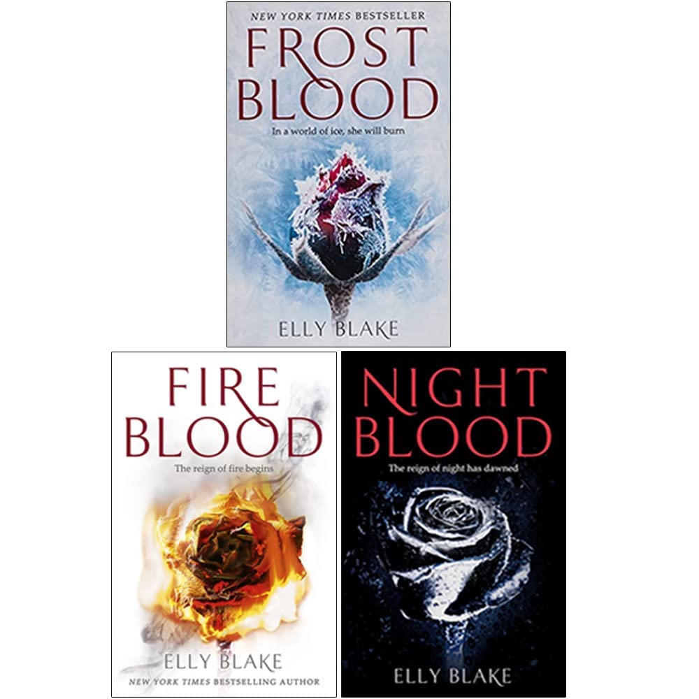 The Frostblood Saga Series 3 Books Collection Set By Elly Blake by Elly ...