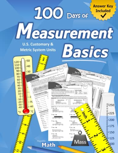 Humble Math – Measurement Basics: (With Answer Key) U.S. Customary ...