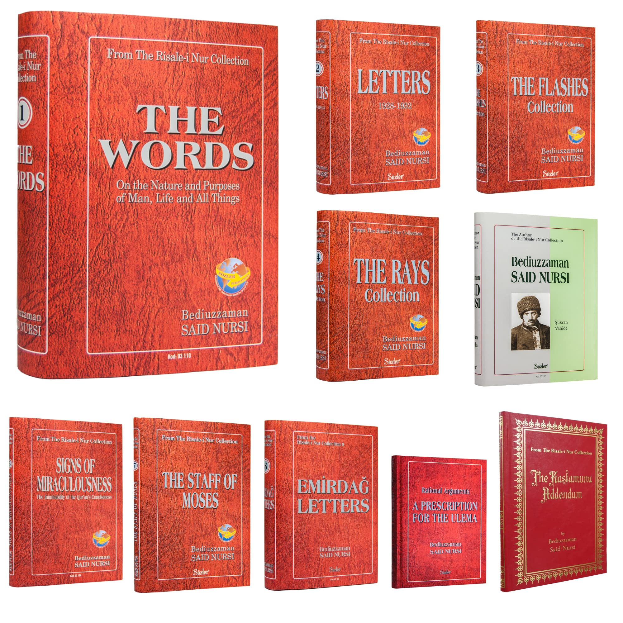 Risale-i Nur Collection 10-Book Hardcover Book Set, On Belief, God ...