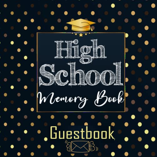 high school memory book: Guest Book High School College Class Reunion ...