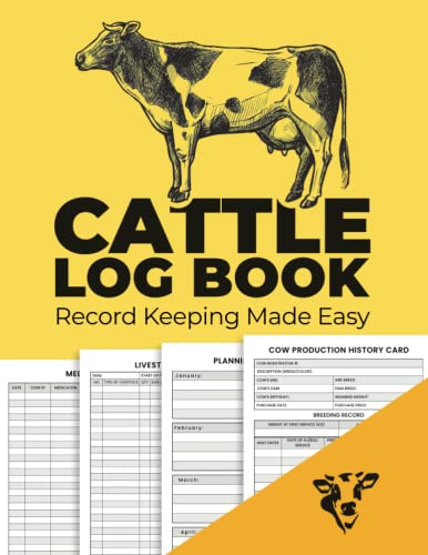 Cattle Log Book: Record Keeping Made Easy by Tomasz Alto | Goodreads