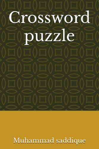 Crossword Puzzle By Mr Muhammad Saddique Goodreads crossword-puzzle-by-mr-muhammad-saddique-goodreads