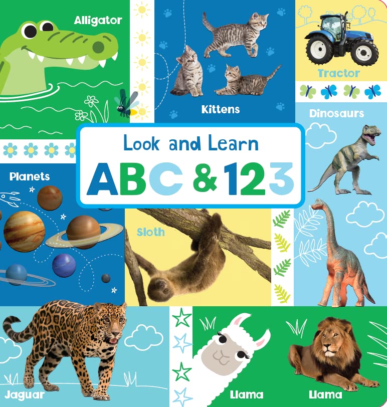 Look and Learn: ABC and 123 by Page Publications | Goodreads