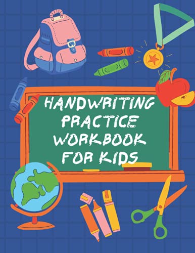 Handwriting Practice Workbook For Kids: Draw and write paper for kids ...