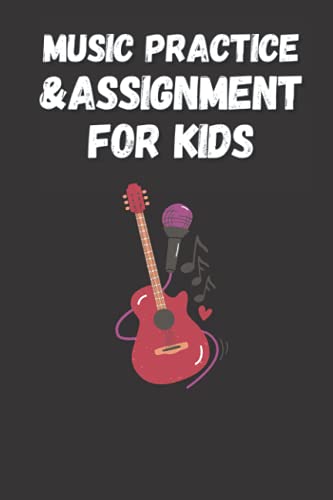 music practtice and assignment For kids: Blank Sheet Music,notebook for ...