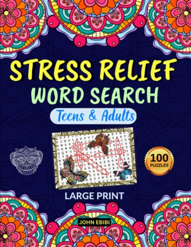 Stress Relief Word Search For Adults Teens Seniors 100 stress-relief-word-search-for-adults-teens-seniors-100
