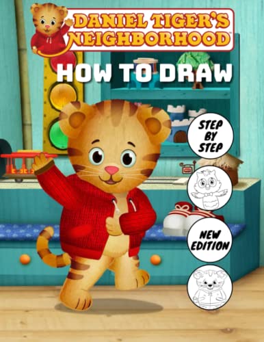 How To Draw Daniel Tiger: Neighborhood Learn the Step-by-Step Technique ...