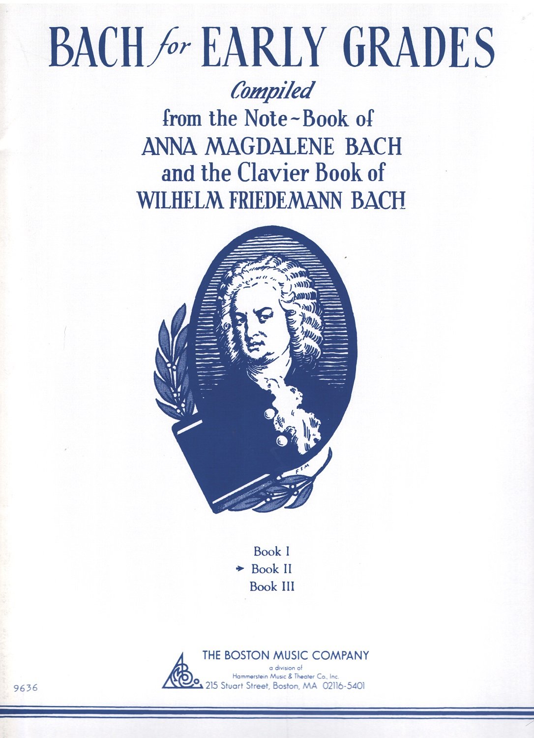 Bach for Early Grades: Compiled from the Note Book of Anna Magdalene ...