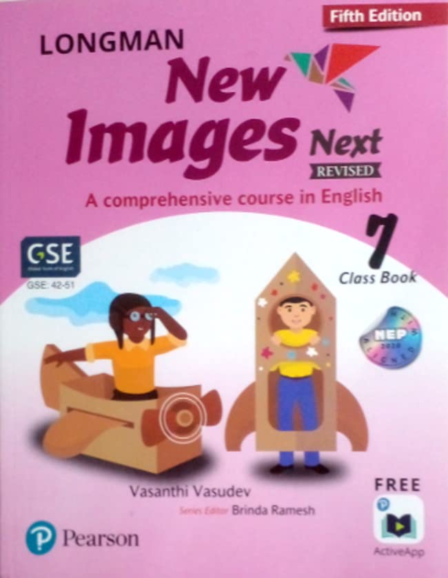 Pearson New Images Next English Coursebook Class 7 by Vasanthi Vasudev ...