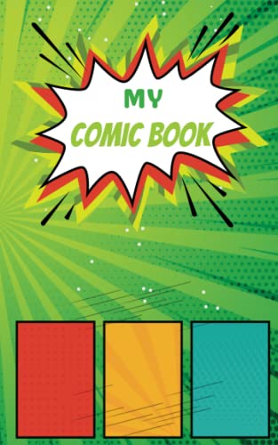 Blank Comic Book for Drawing: Create and sketch your Own Anime and ...