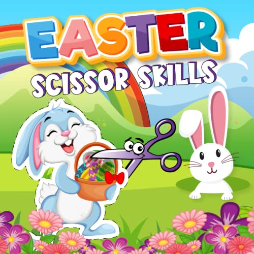 Easter Day Scissor Skills Activity Book for Kids: A Fun Practice ...
