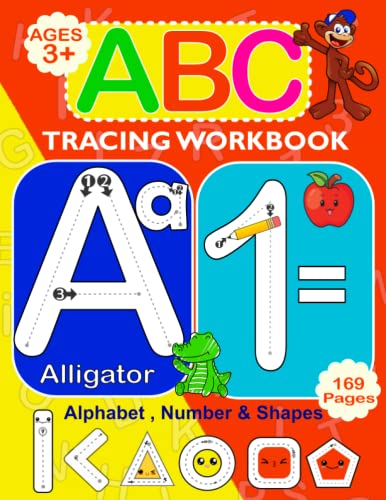 ABC Tracing Workbook: Learning To Write Alphabet Letter A-Z Tracing ...