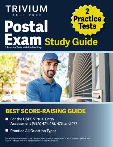 Postal Exam Study Guide: 2 Practice Tests with Review Prep for the USPS ...