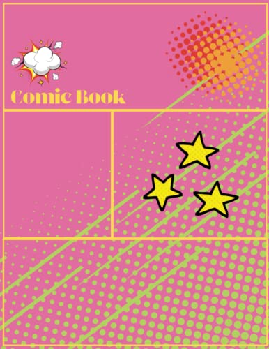 Comic Book: 120 pages, 6 X9 inches , 6 plates , white paper , draw your ...